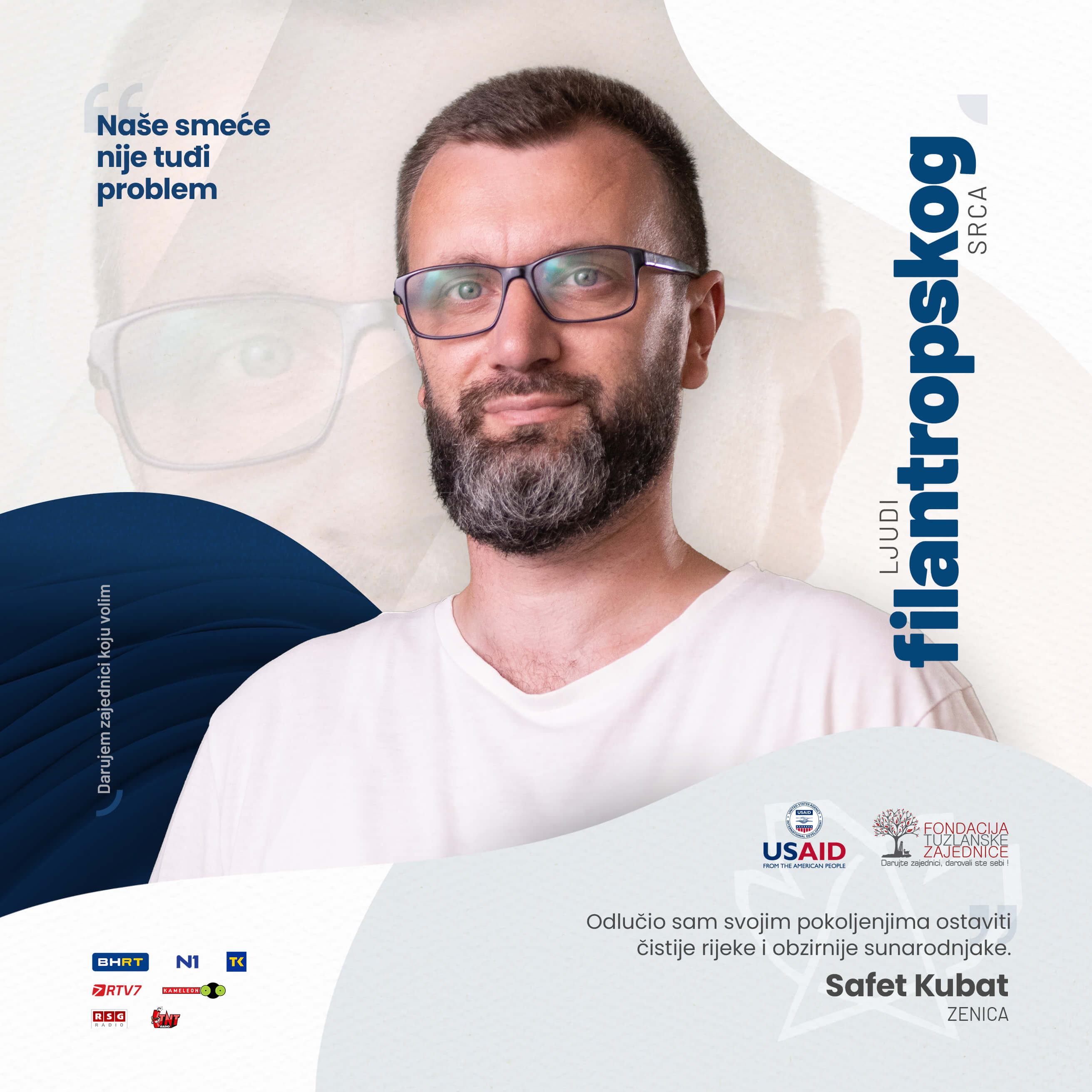 Safet Kubat: Naše smeće nije tuđi problem - FONDACIJA TUZLANSKE ZAJEDNICE